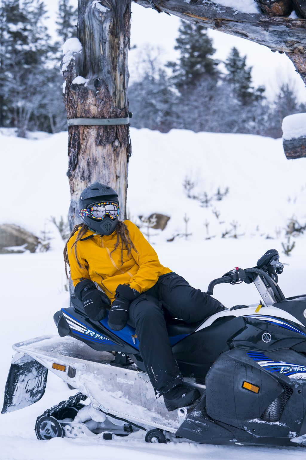 Snøscooter på bane - Dagaliopplevelser